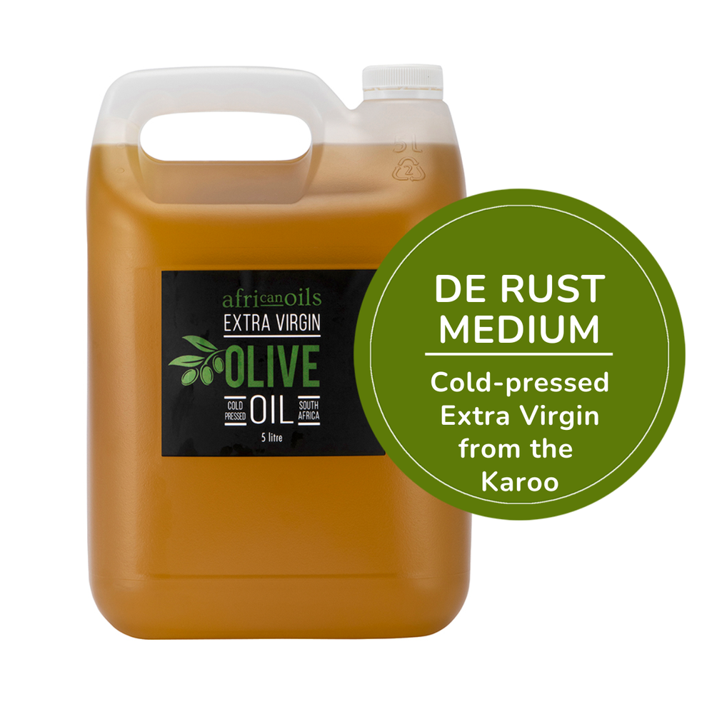 African Oils & Vinegars | 5l De Rust Medium Extra Virgin Olive Oil